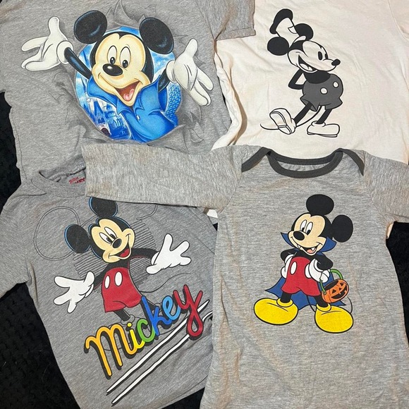 Disney | Shirts & Tops | Vintage Disney Mickey Mouse Bundle | Poshmark